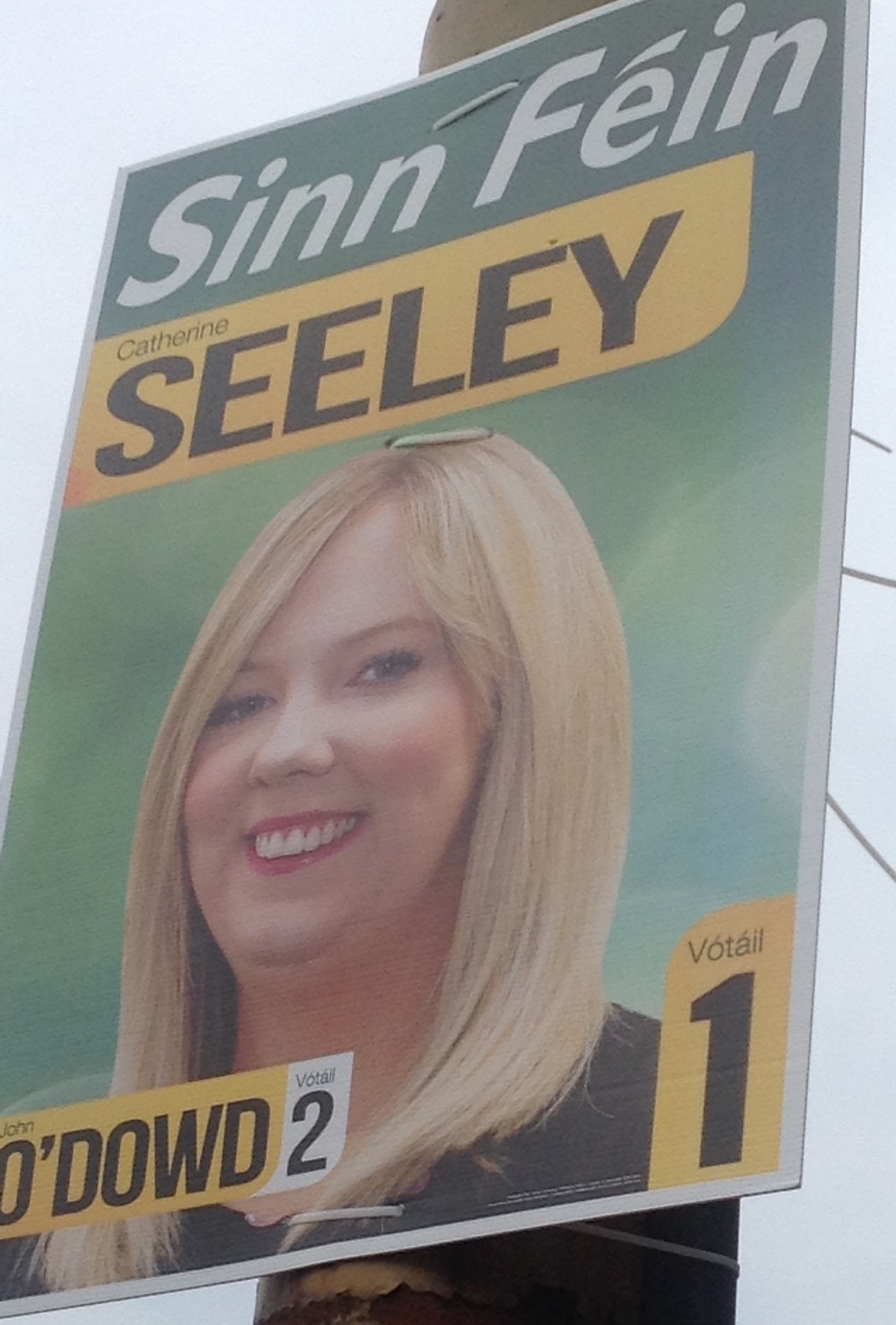 Poster Boys & Girls 2016:#14 Catherine Seeley (Sinn Féin) | Keeping An ...